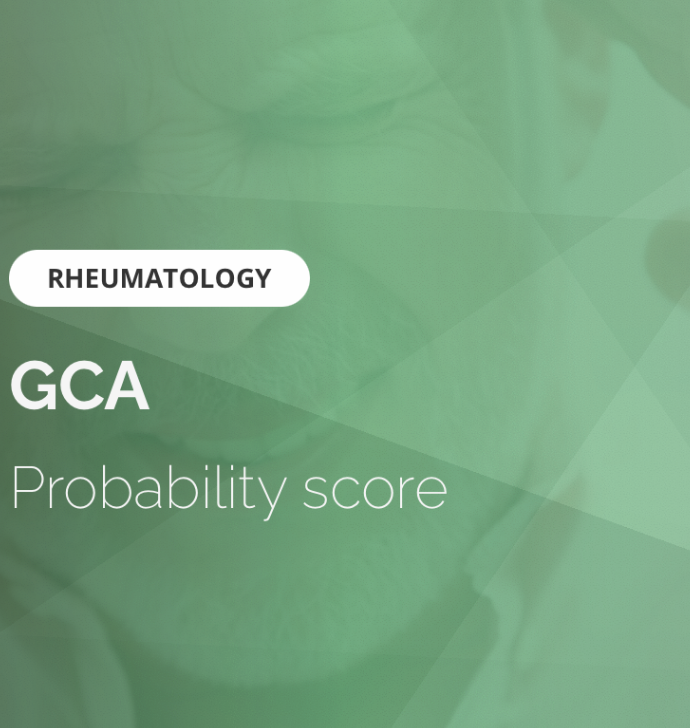 A probability score to aid the diagnosis of suspected giant cell ...